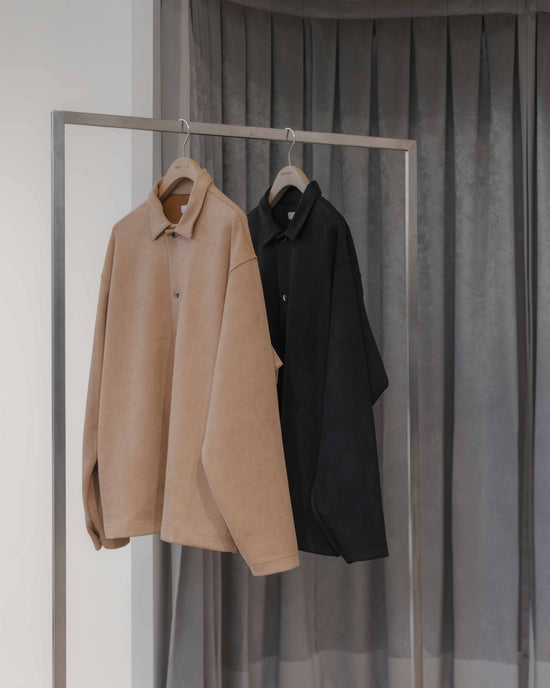 eco suede shirt – TENDER.S